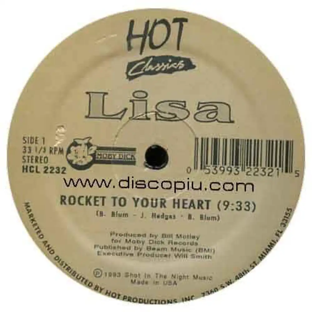lisa - rocket to your heart b/w jump shout classic oldies - Disco Più