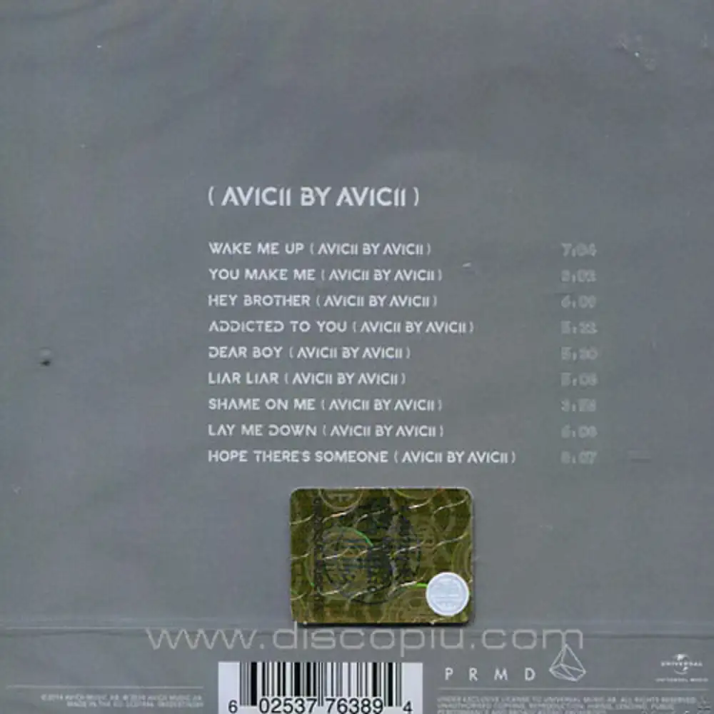 avicii - true pop house electro vocal edm unmixed - Disco Più
