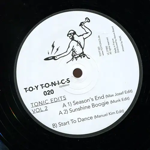 toy tonics djs - tonic edits vol. 2 tek-house house chicago deep disco ...