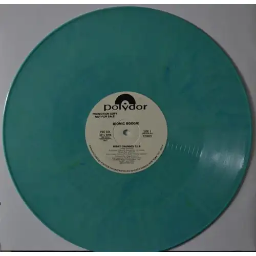 bionic boogie - risky changes (transparent green vinyl) disco classic ...