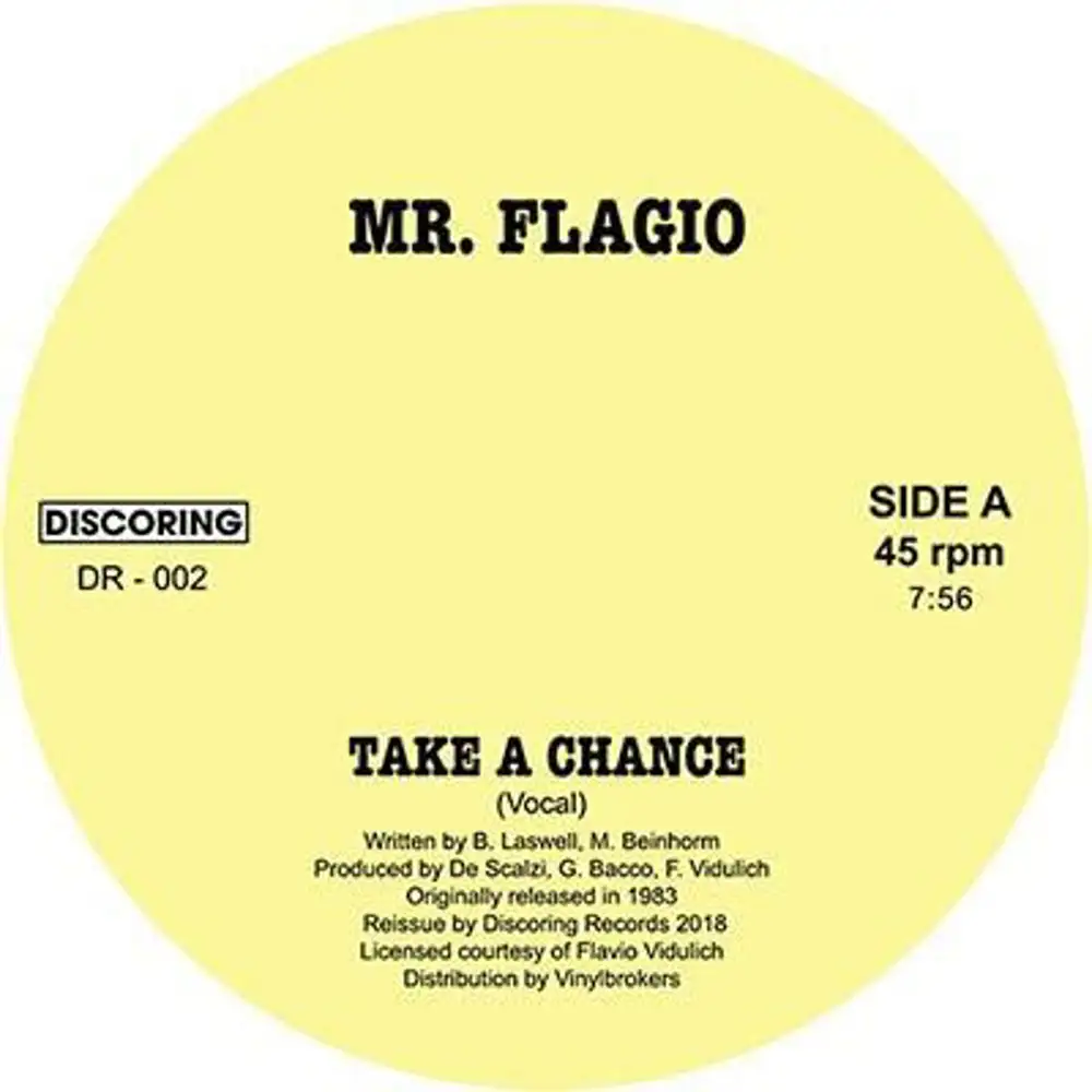 mr flagio - take a chance house disco italo pop classic - Disco Più