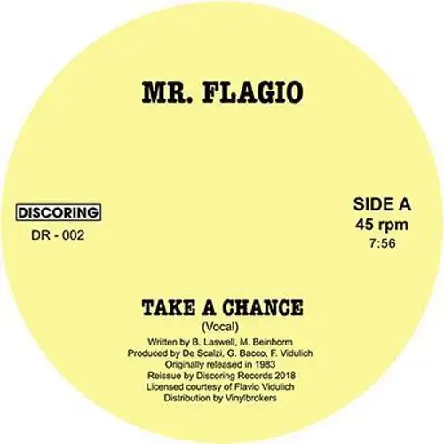 mr flagio - take a chance house disco italo pop classic - Disco Più
