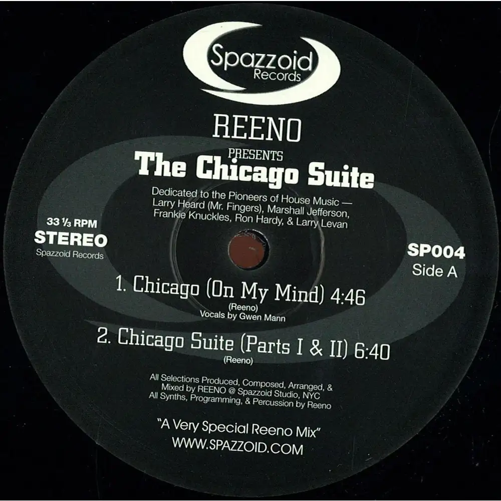reeno - the chicago suite house deep chicago electronica - Disco Più