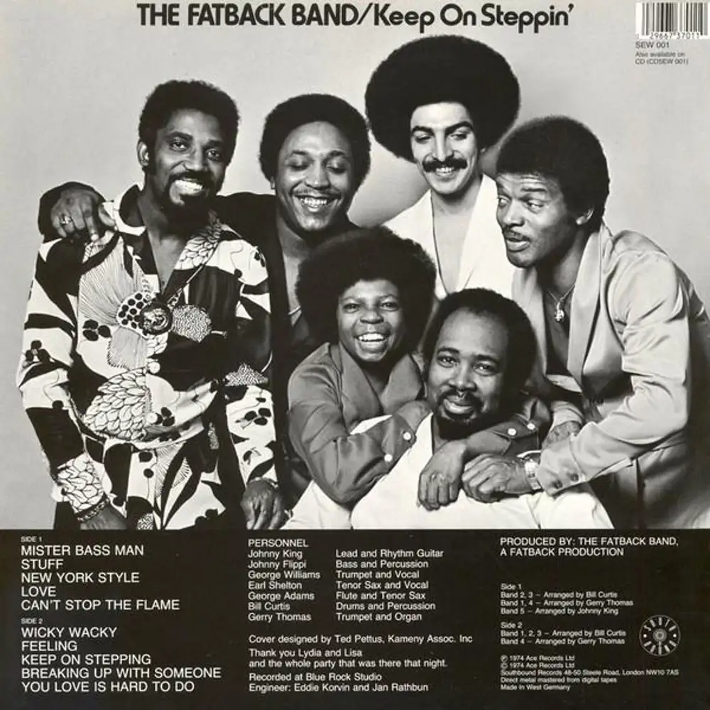 the fatback band - keep on steppin' funk rare groove classic soul ...