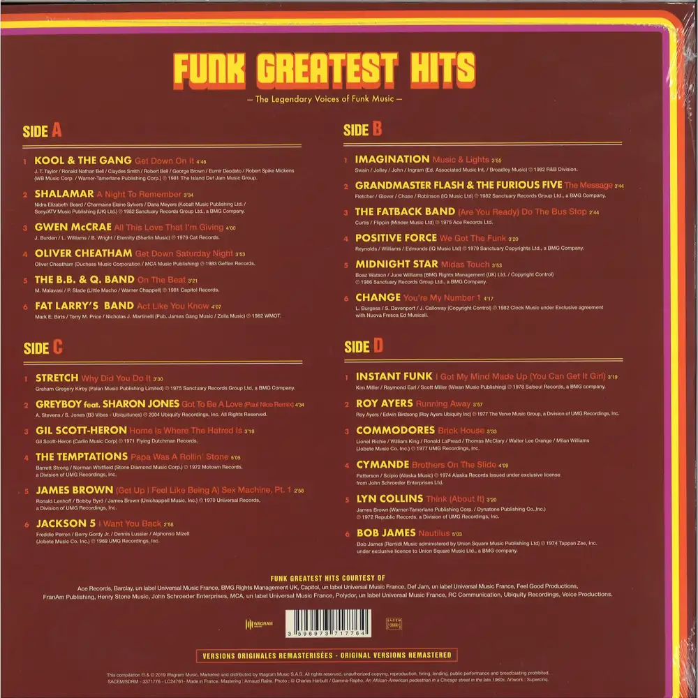 various - funk greatest hits hip-hop funk alternative - Disco Più