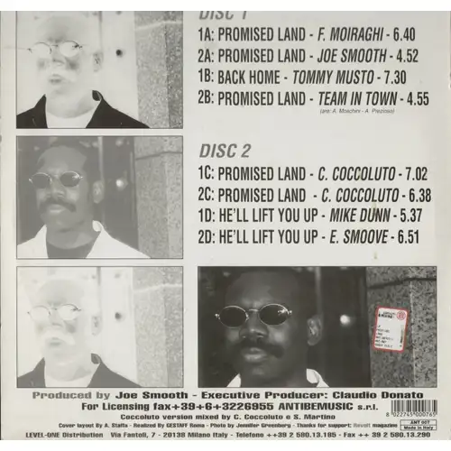 joe smooth - promised land e.p. house classic - Disco Più